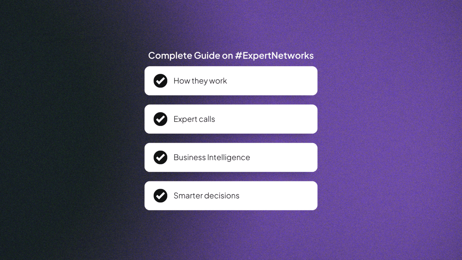 Best Expert Networks in 2026